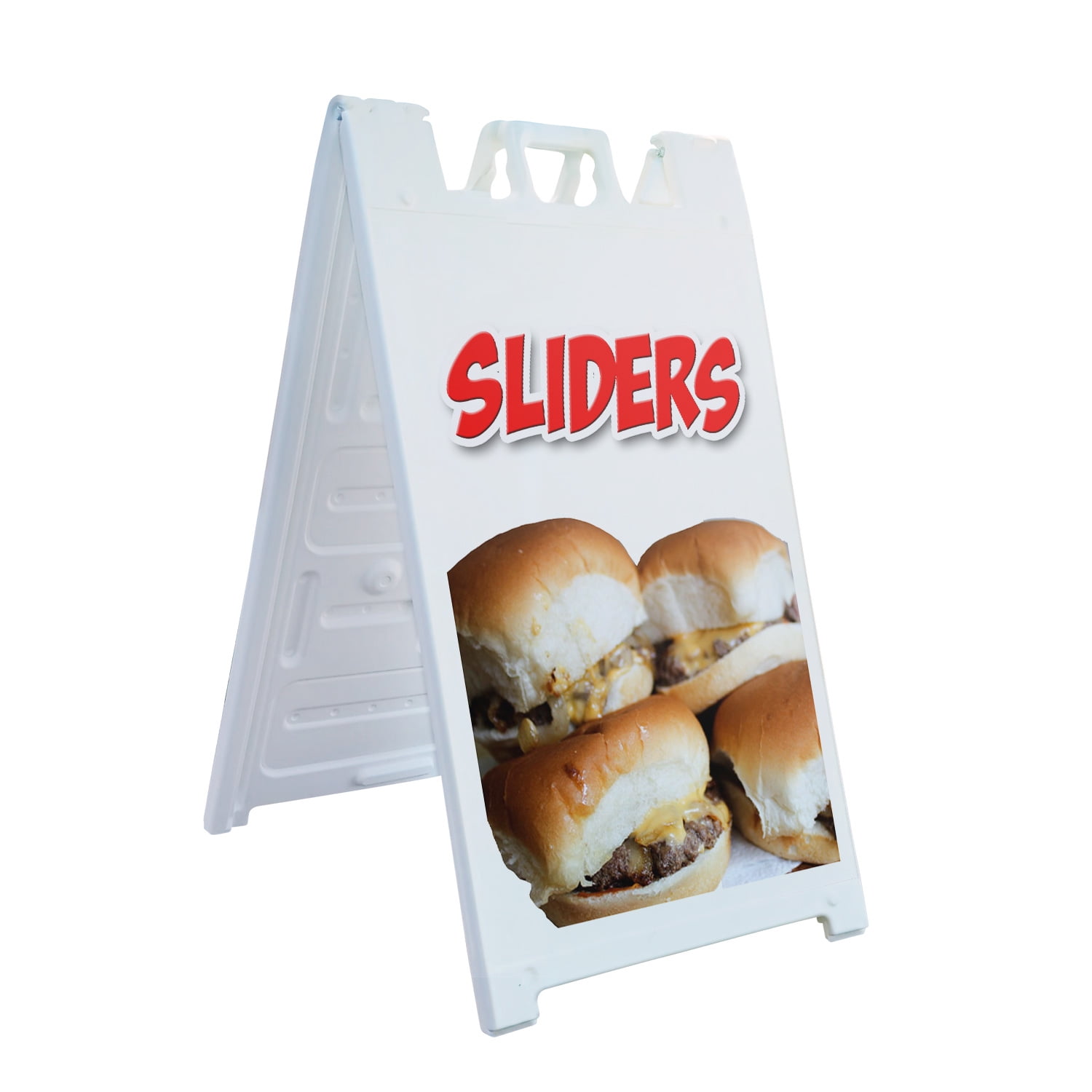 A-frame Sidewalk Sliders 24" x 36" Double Sided A-Frame Sidewalk Sign ...