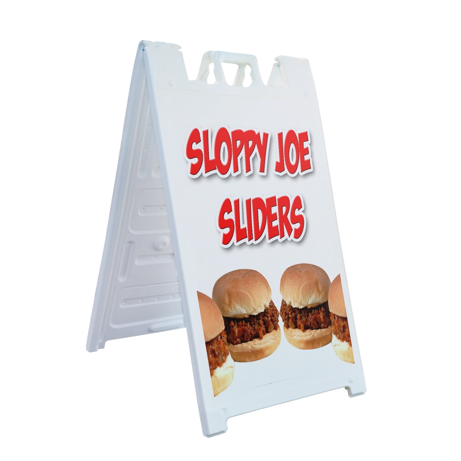 A-frame Sidewalk Sloppy Joe Sliders 24" x 36" Double Sided A-Frame ...