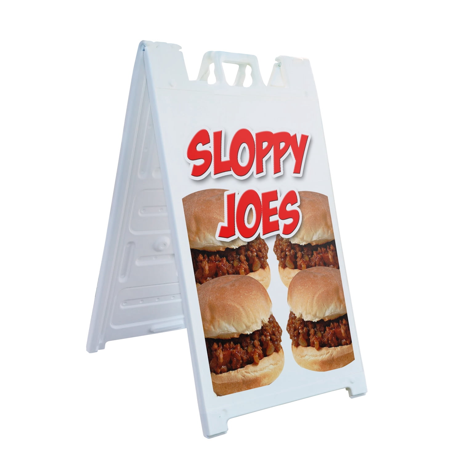 A-frame Sidewalk Sloppy Joes 24" x 36" Double Sided A-Frame Sidewalk ...