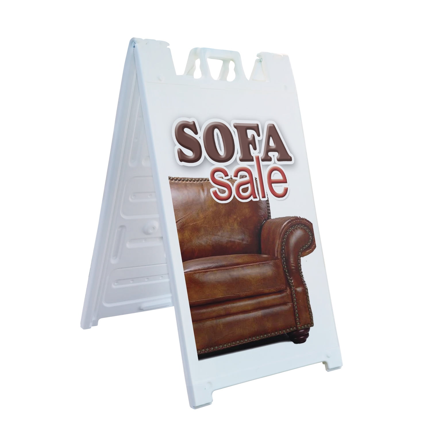 A-frame Sidewalk Sofa Sale 24" x 36" Double Sided A-Frame Sidewalk Sign ...