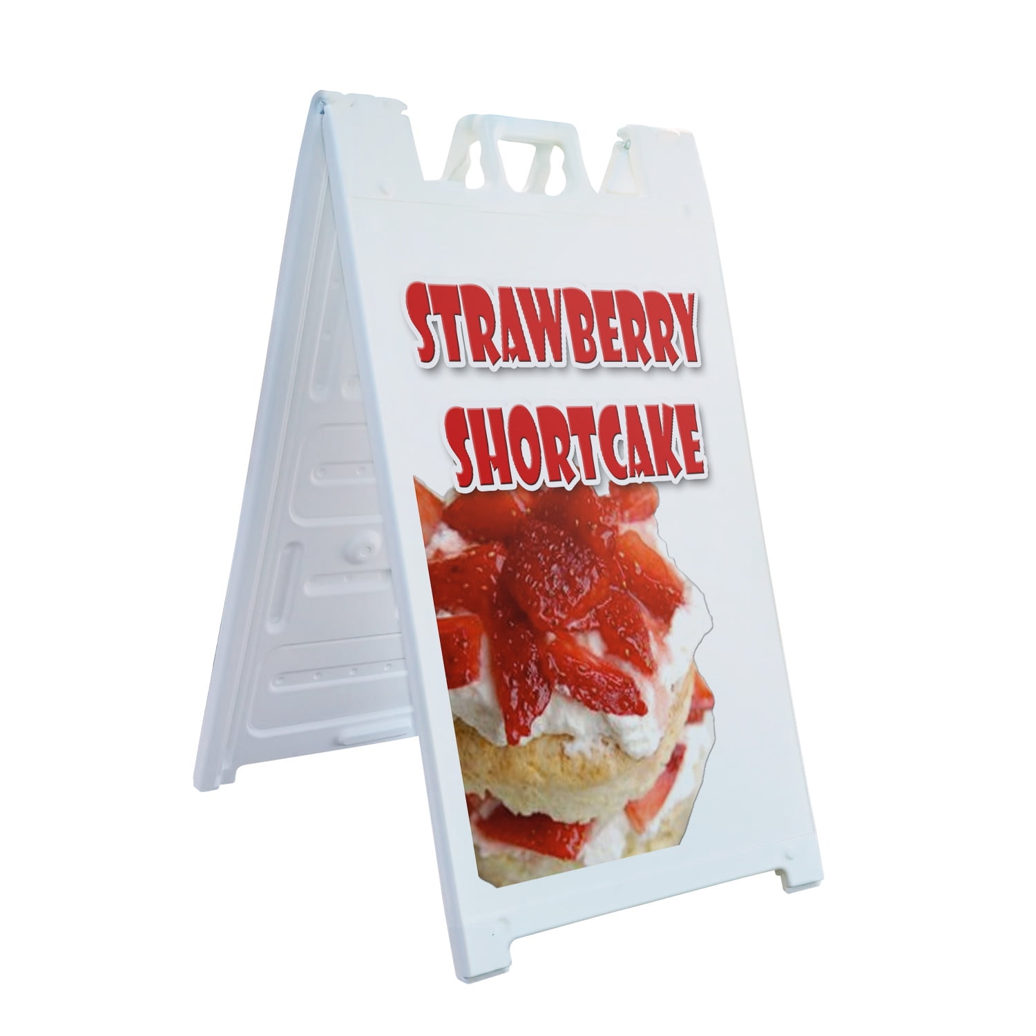 A-frame Sidewalk Strawberry Shortcake 24" x 36" Double Sided A-Frame ...