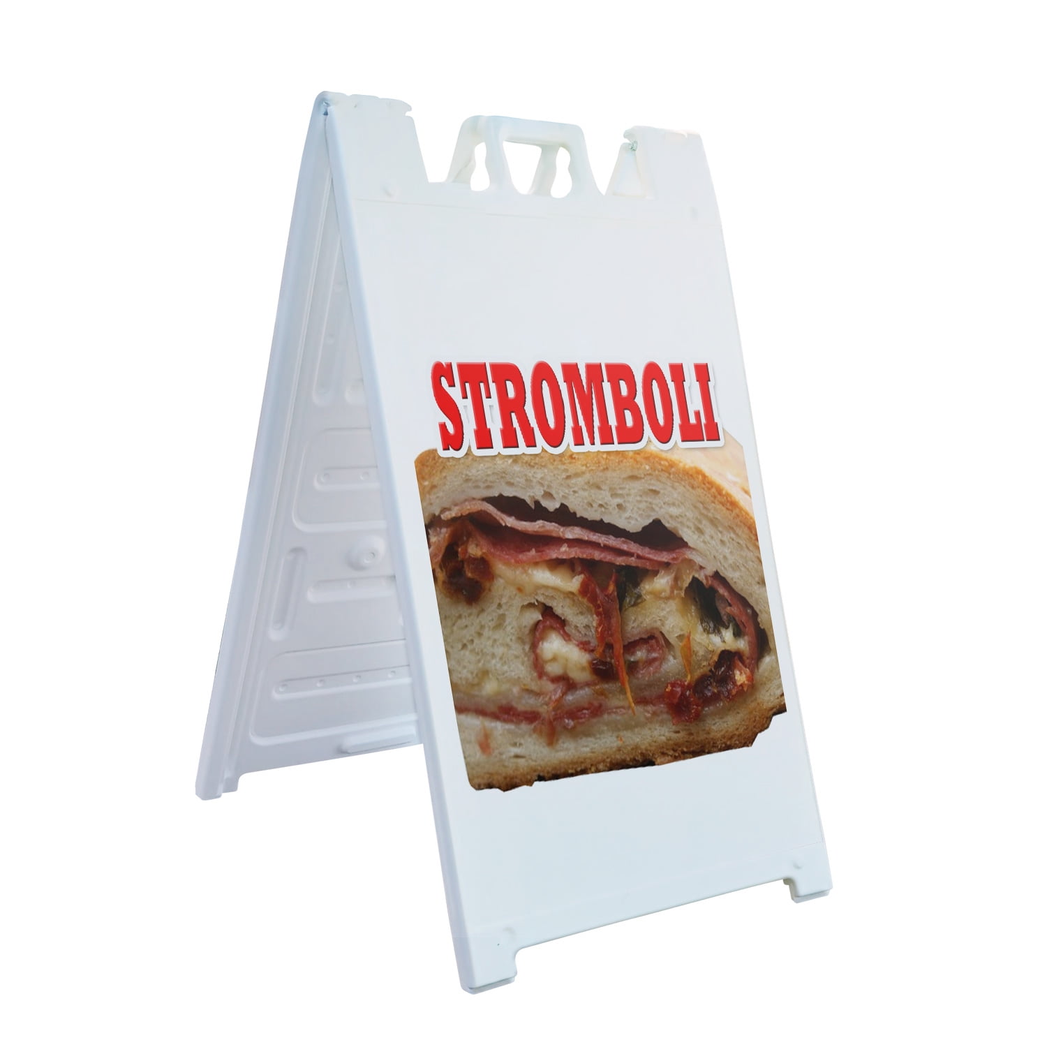 A-frame Sidewalk Stromboli 24" x 36" Double Sided A-Frame Sidewalk Sign ...