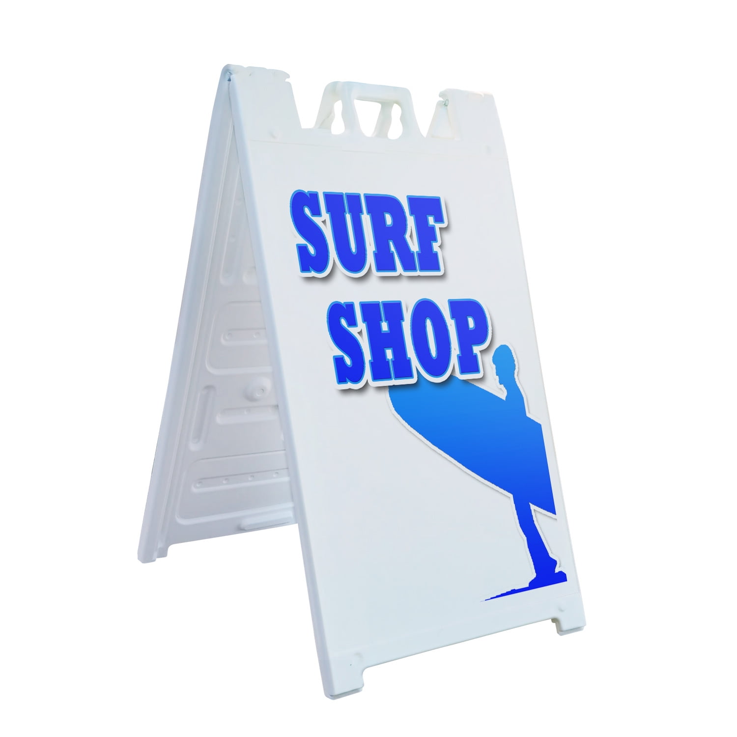 A-frame Sidewalk Surf Shop 24" x 36" Double Sided A-Frame Sidewalk Sign ...