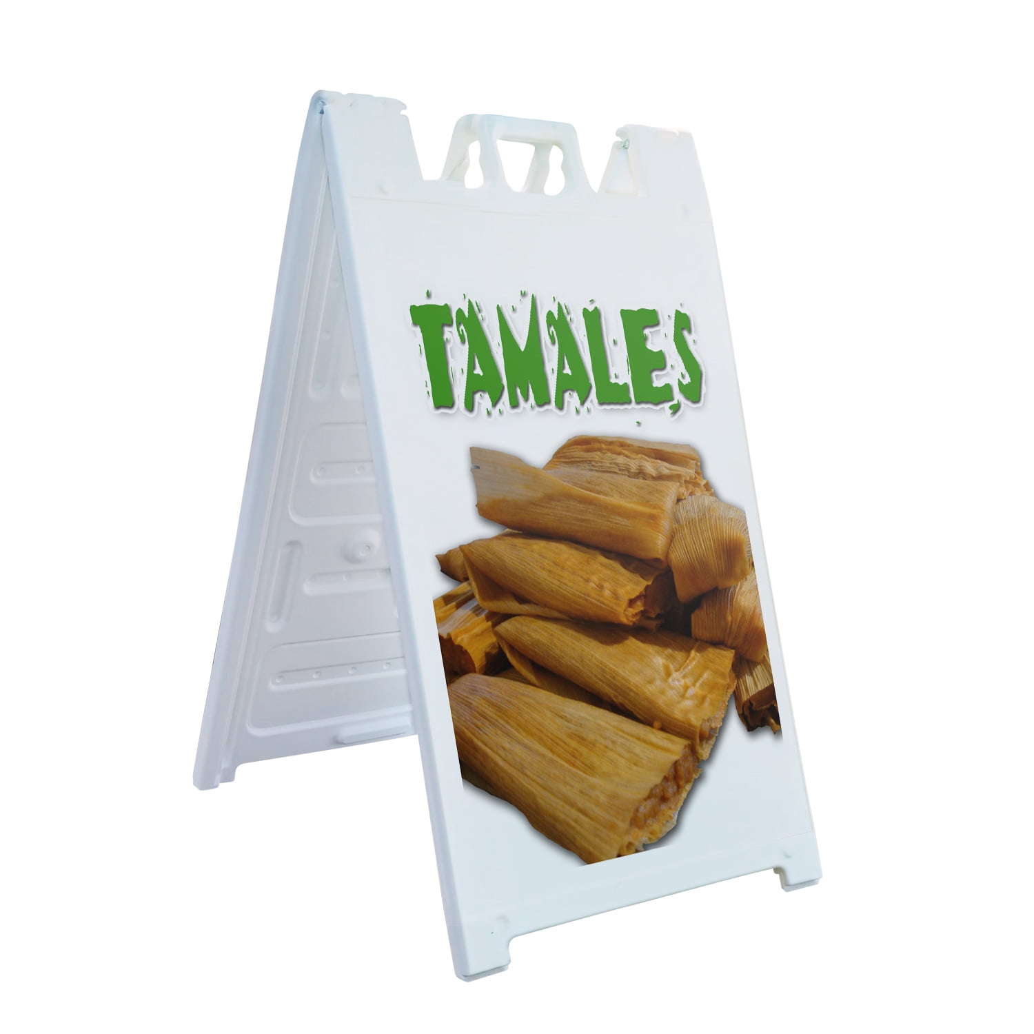 A-frame Sidewalk Tamales 24" x 36" Double Sided A-Frame Sidewalk Sign ...