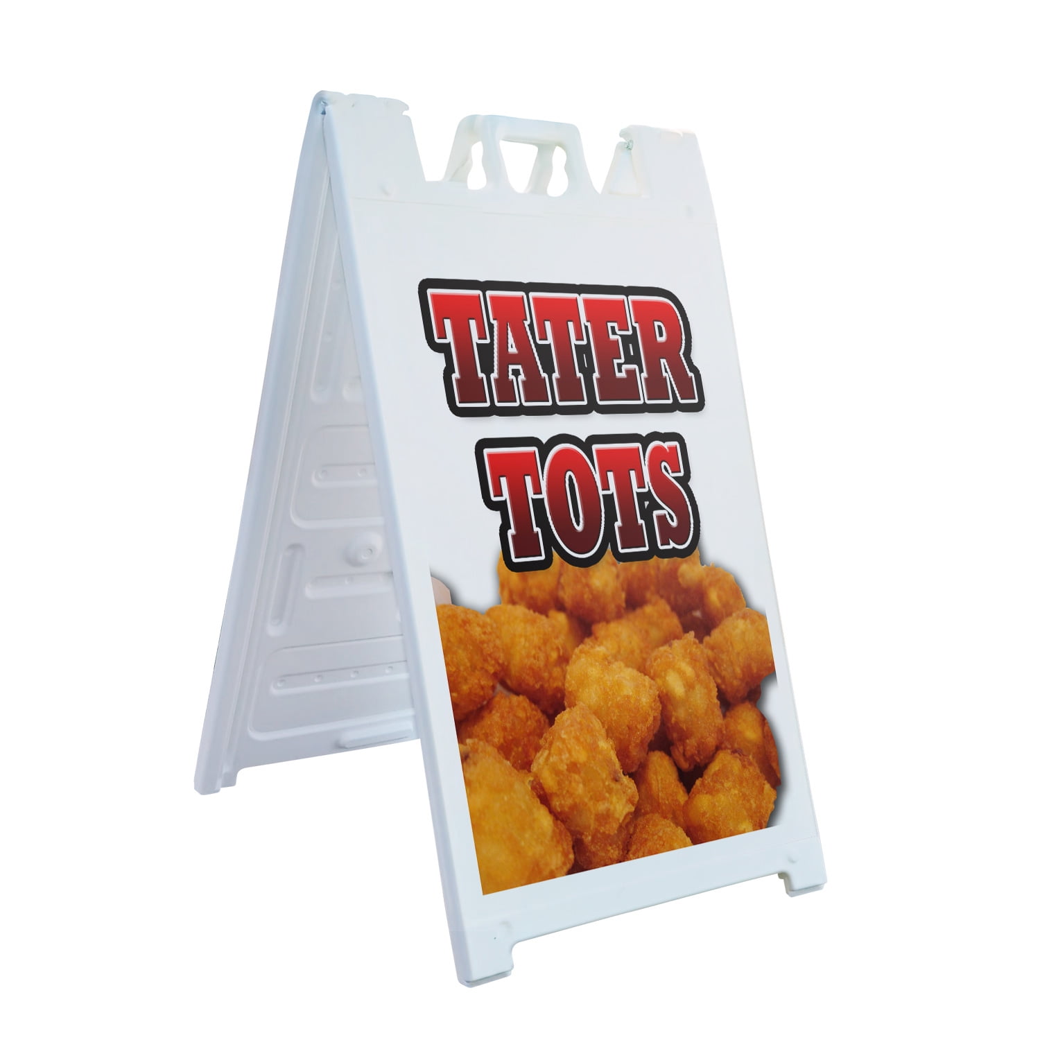 A-frame Sidewalk Tater Tots 24" x 36" Double Sided A-Frame Sidewalk ...