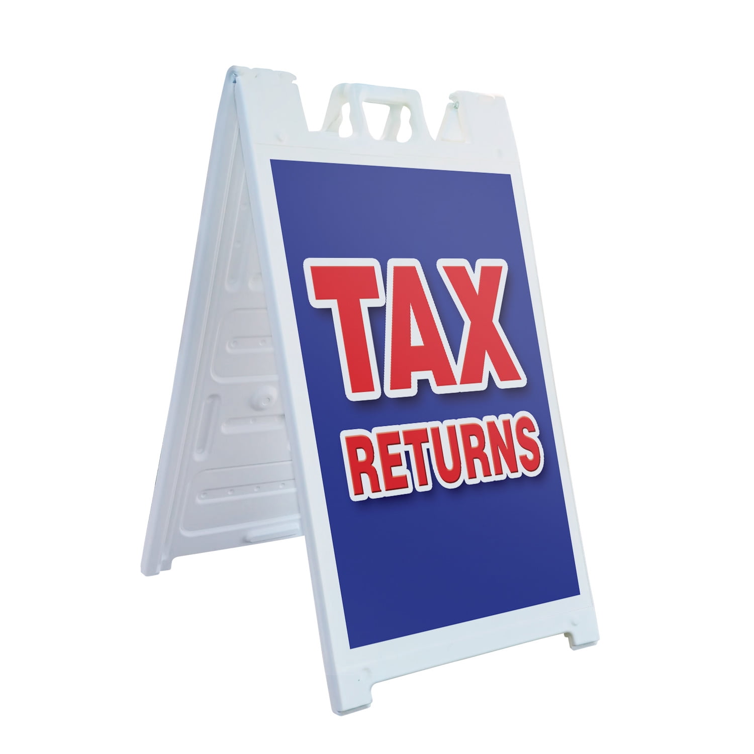 A-frame Sidewalk Tax Returns 24" x 36" Double Sided A-Frame Sidewalk ...