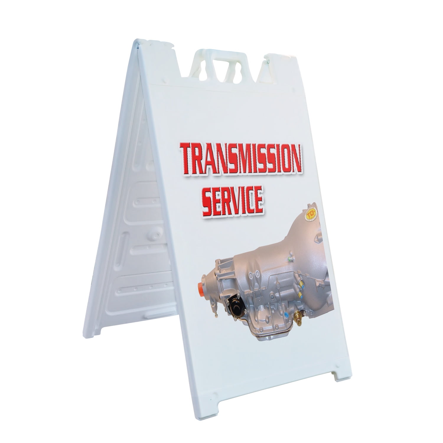 A-frame Sidewalk Transmission Service 24" x 36" Double Sided A-Frame ...