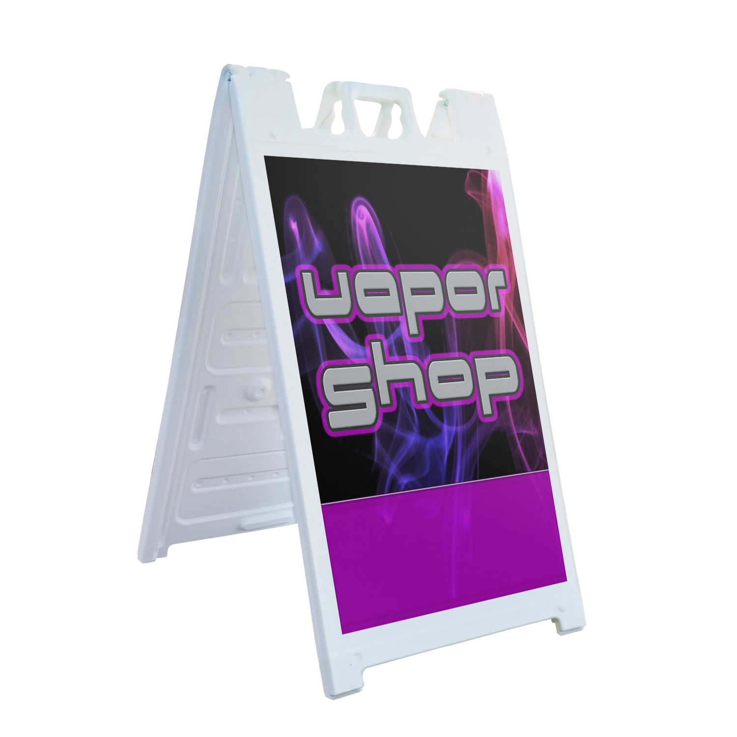 A-frame Sidewalk Vapor Shop 24" x 36" Double Sided A-Frame Sidewalk ...