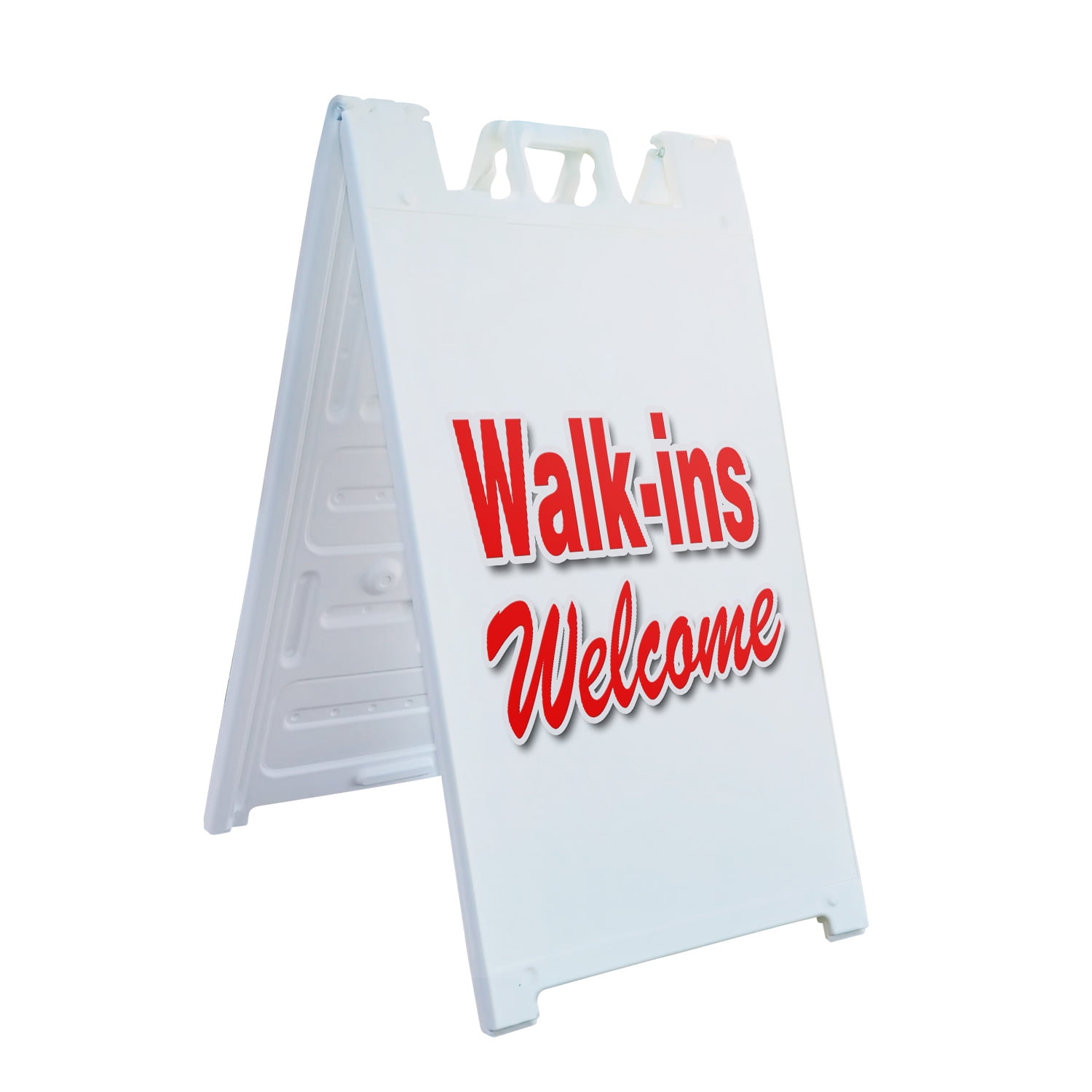 A-frame Sidewalk Walk-ins Welcome 24" x 36" Double Sided A-Frame ...