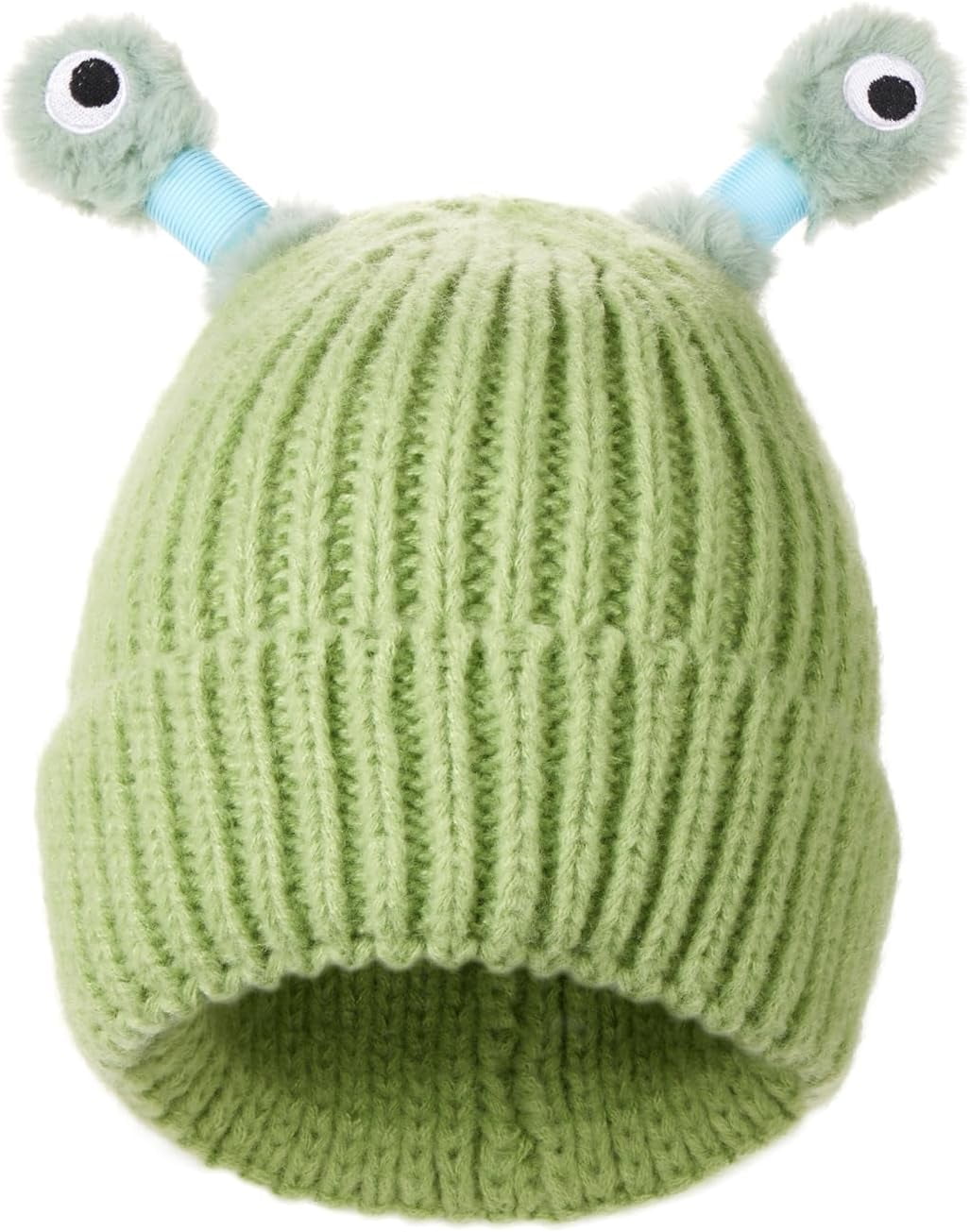 A fun knitted hat with glowing, retractable tentacles; a cute glowing ...