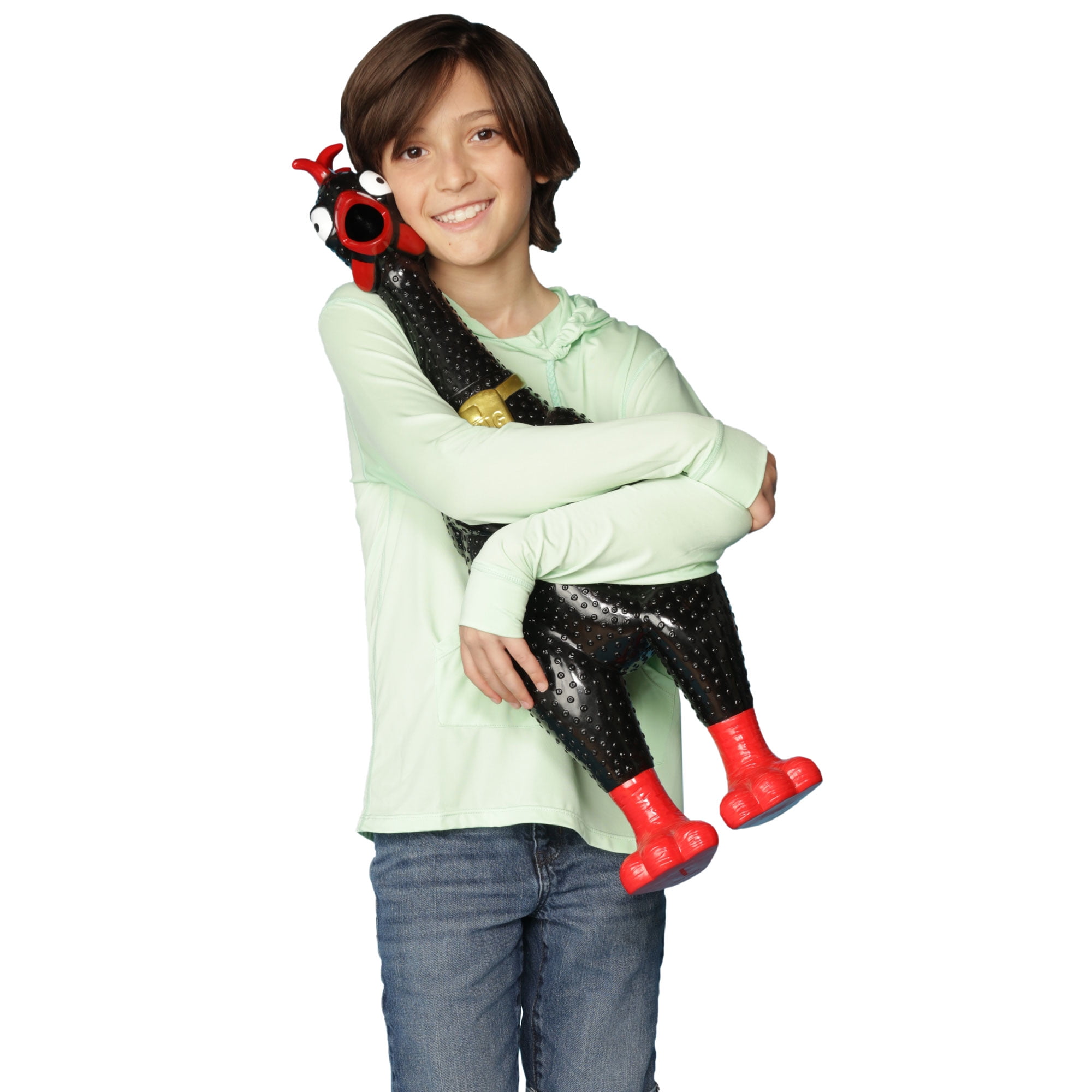 A giant screaming chicken - the HUG ME squeaky chicken toy (Black ...