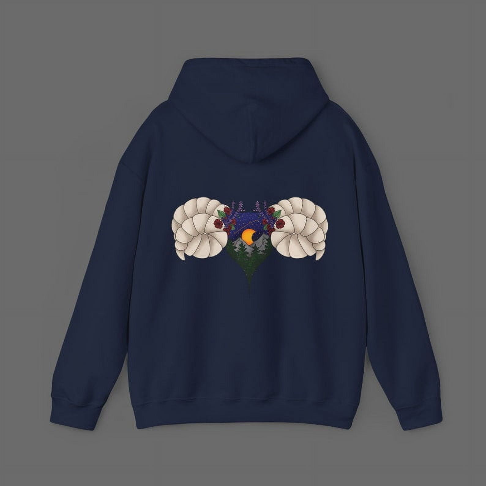 A gift for you, Aries Zodiac Sign Hoodie: Digital Art | Astrology Gift ...