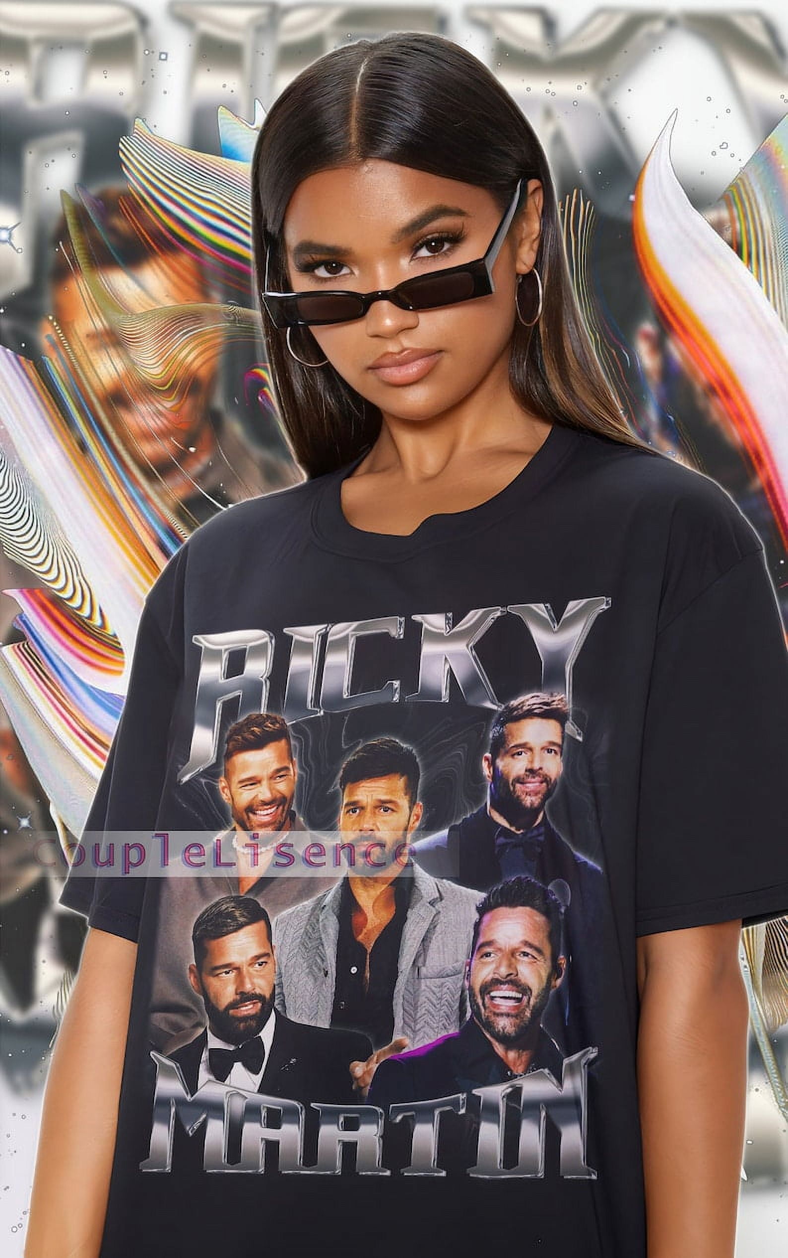 A gift for you, Musician RICKY MARTIN Shirt, UP TO SIZE 3XL. - Walmart.com