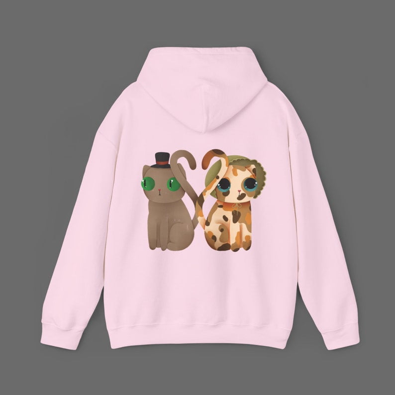 A gift for you, Top Hat Brown Cat & Bonnet Calico Cat Digital Art ...