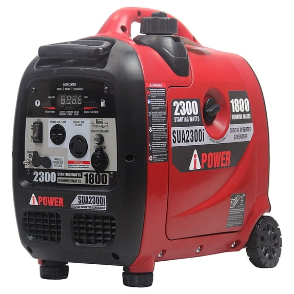 A-iPower 2300W Digital Inverter Generator, Electric Power, RV Ready ...