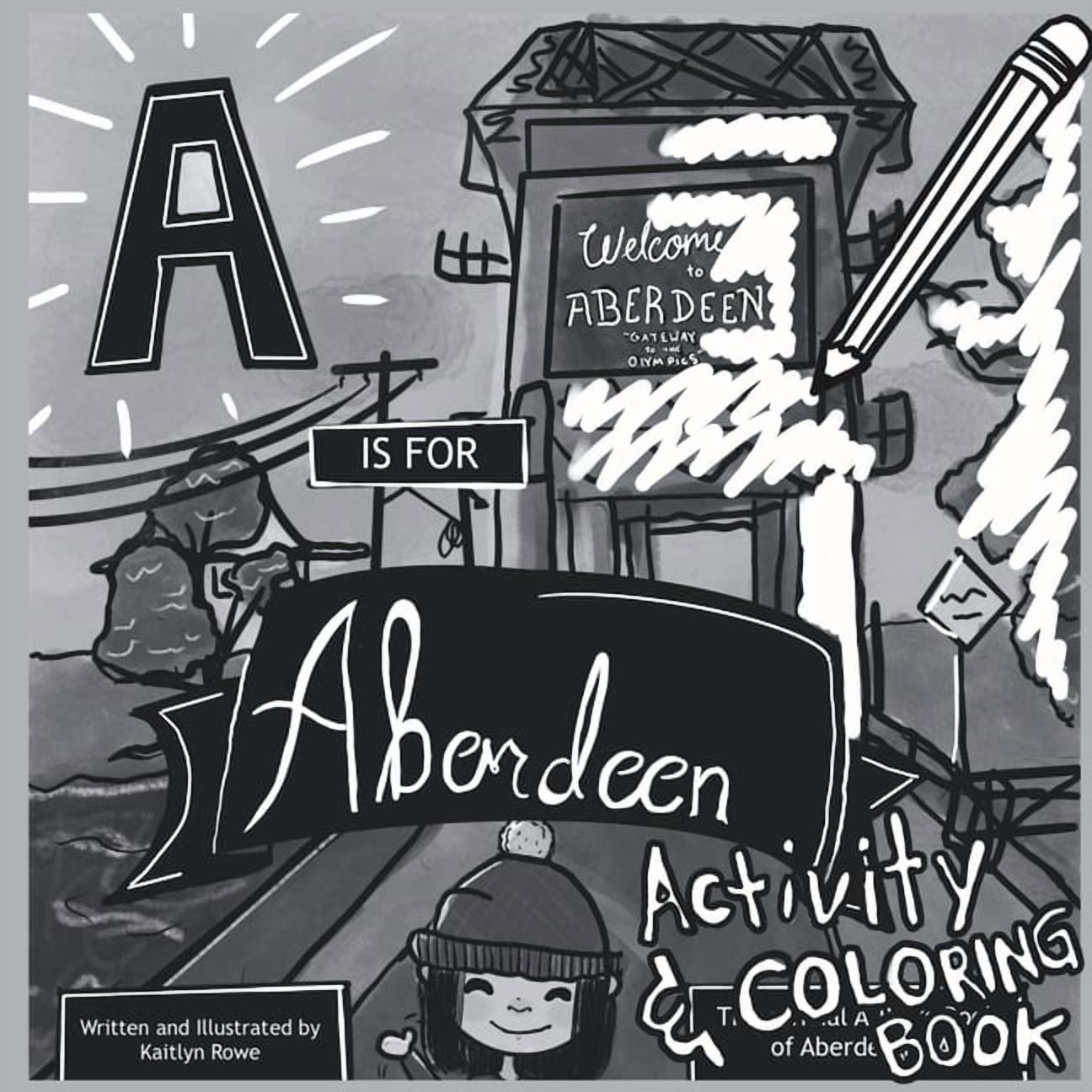 A is for Aberdeen Activity and Coloring Book, (Paperback) - Walmart ...