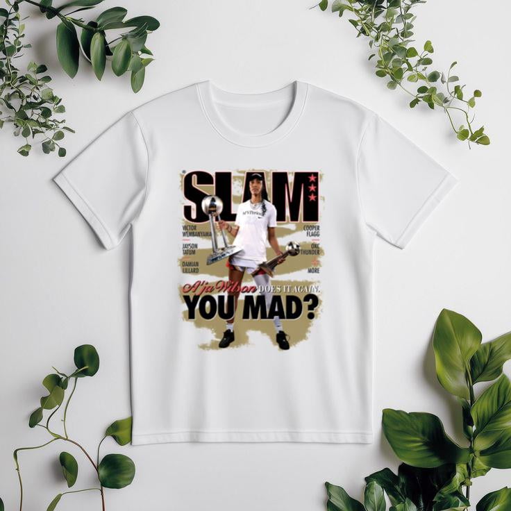 A'ja Wilson Las Vegas Aces WNBA Basketball Star Fan Graphic T-Shirt ...