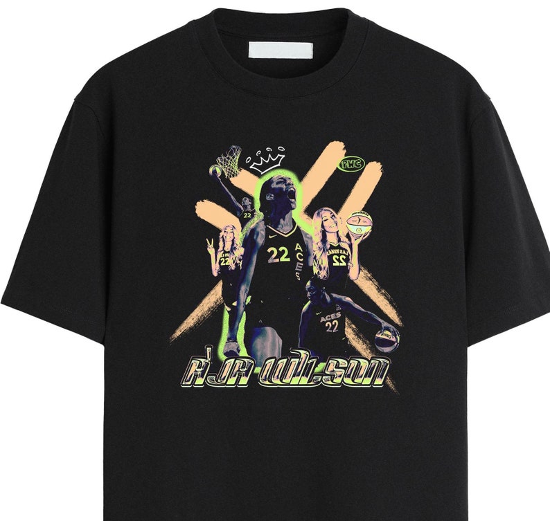 A'ja Wilson WNBA Graphic Tee - Walmart.com