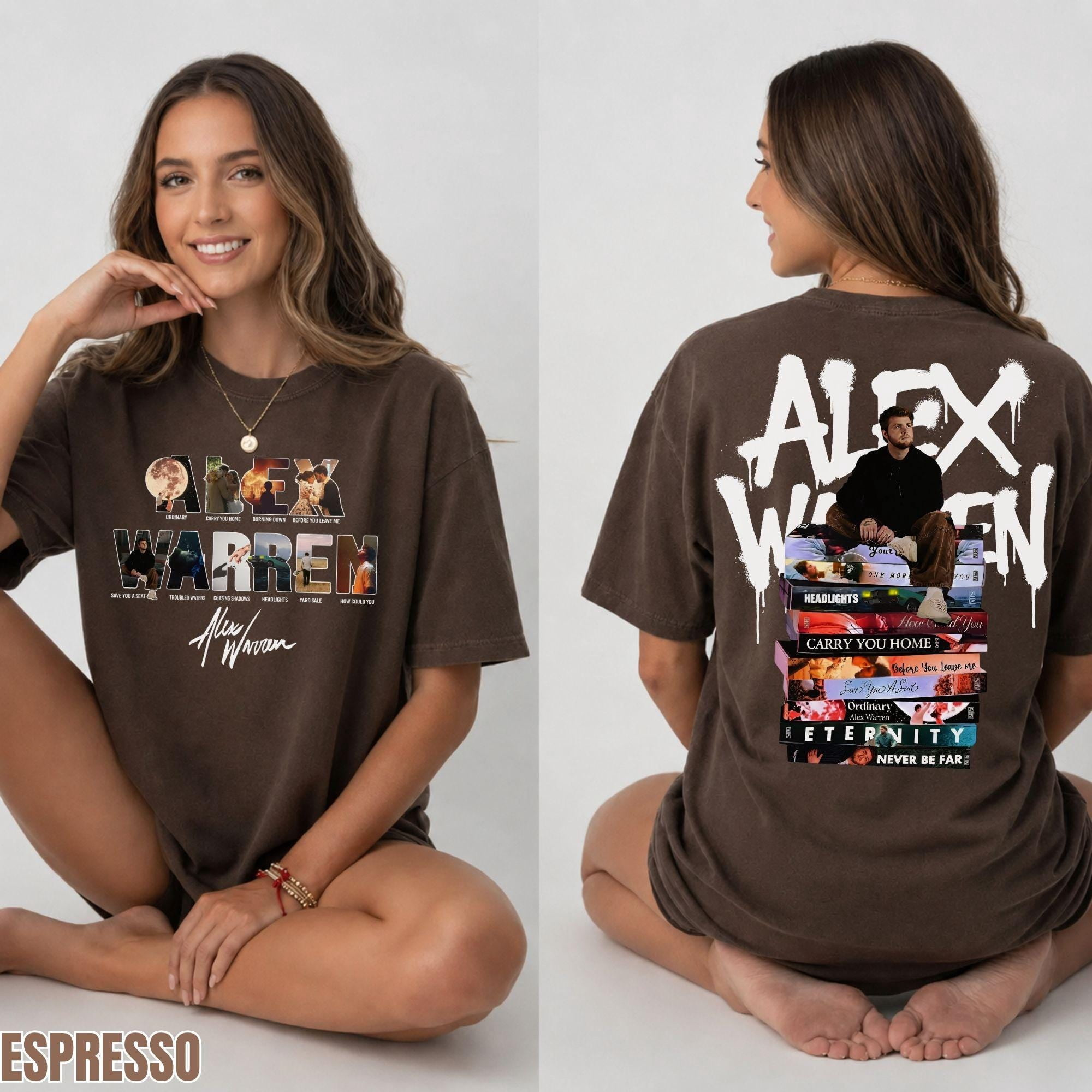 A.l.e.x Warren Music Concert Tour Shirt Vintage 2 Sided Merch Fan Gift ...