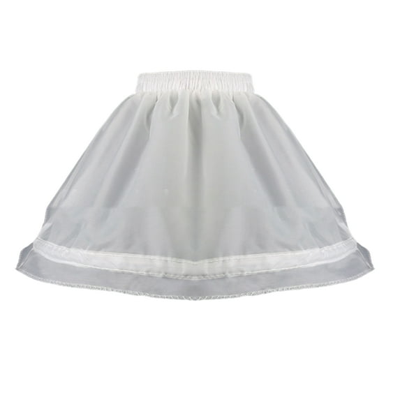 A-line Petticoat Underskirt For Dress with Hoop Little Girl Petticoat ...
