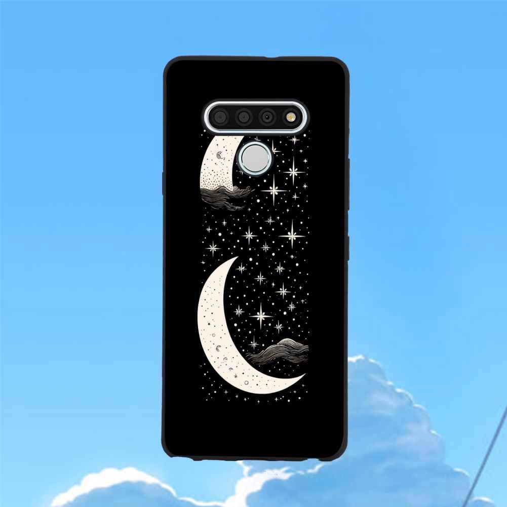 A-minimalist-moon-and-stars-3 phone case for LG Stylo 6 for Women Men ...