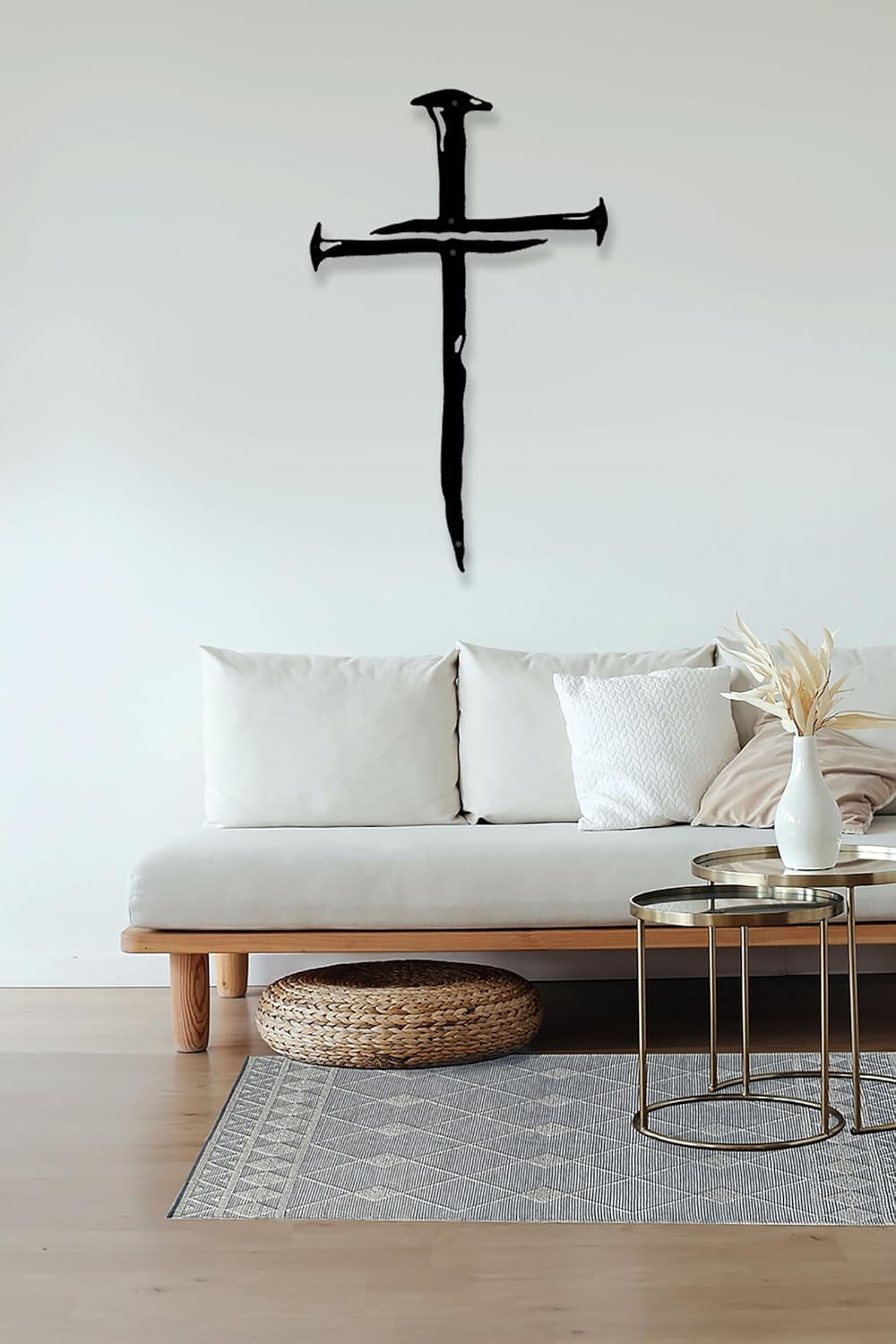 A minimalist wall art decoration for churches, homes, offices, baptisms ...