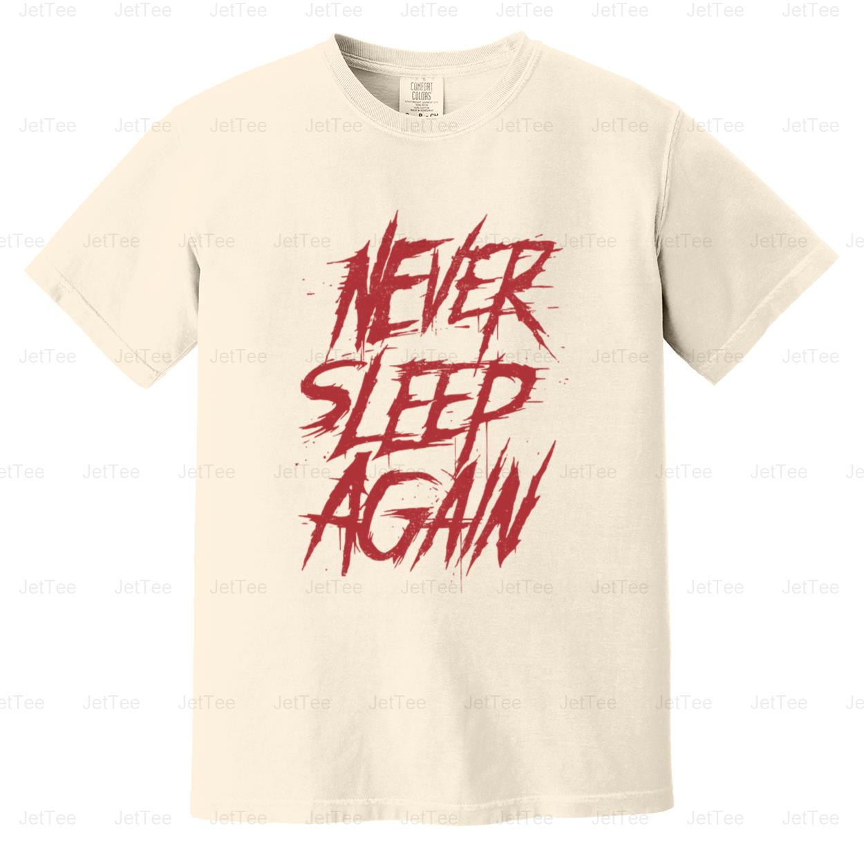 A on Elm Street 21 Horror Movie Fan Apparel Comfort Color T-Shirt ...