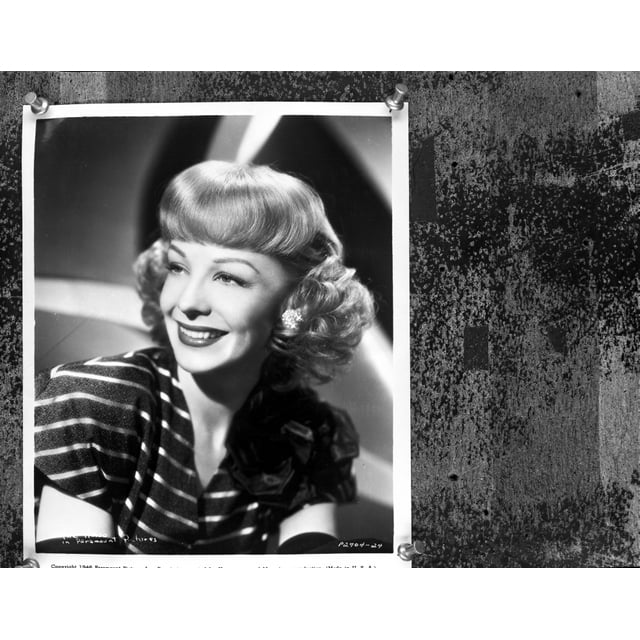 A portrait of Signe Hasso Photo Print (24 x 30) - Walmart.com