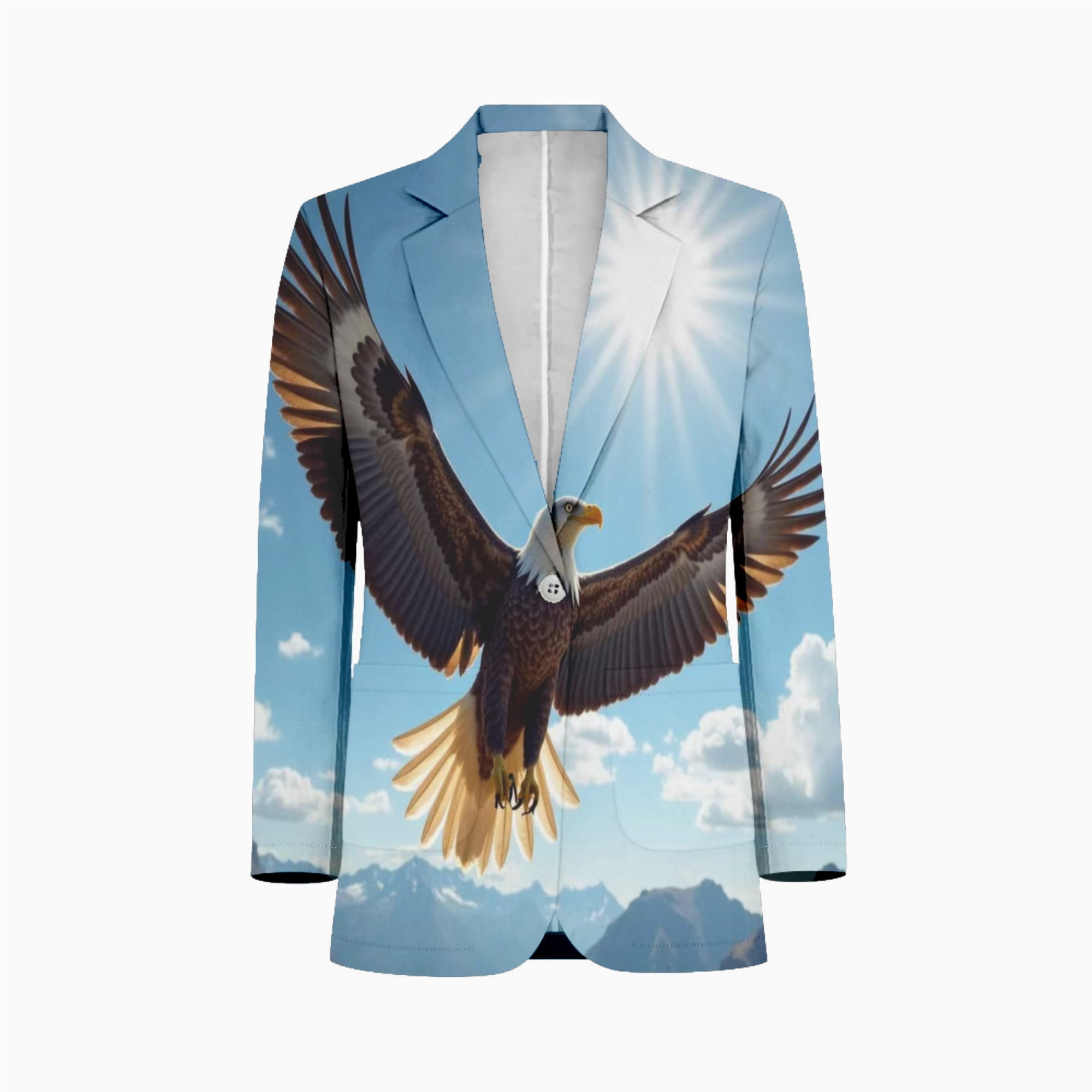 A powerful eagle (5) Mens Suits Shawl Collar Slim Fit Suit Mens Groom Jacket Tuxedos for Wedding ...