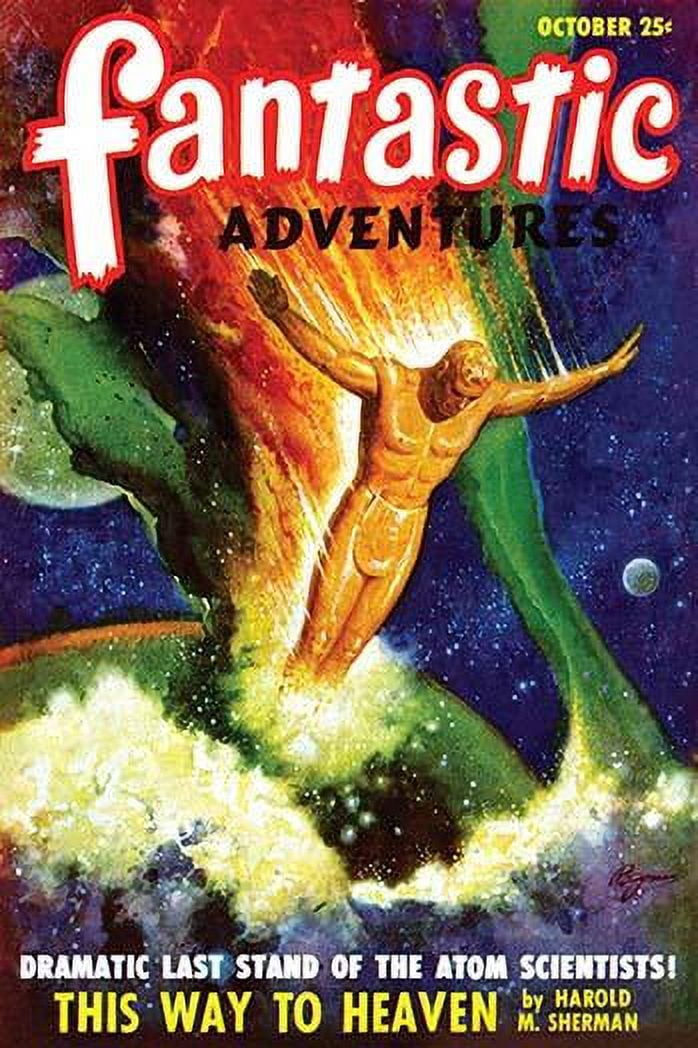 A pulp magazine cover from October 1948 about the only man who can stop ...