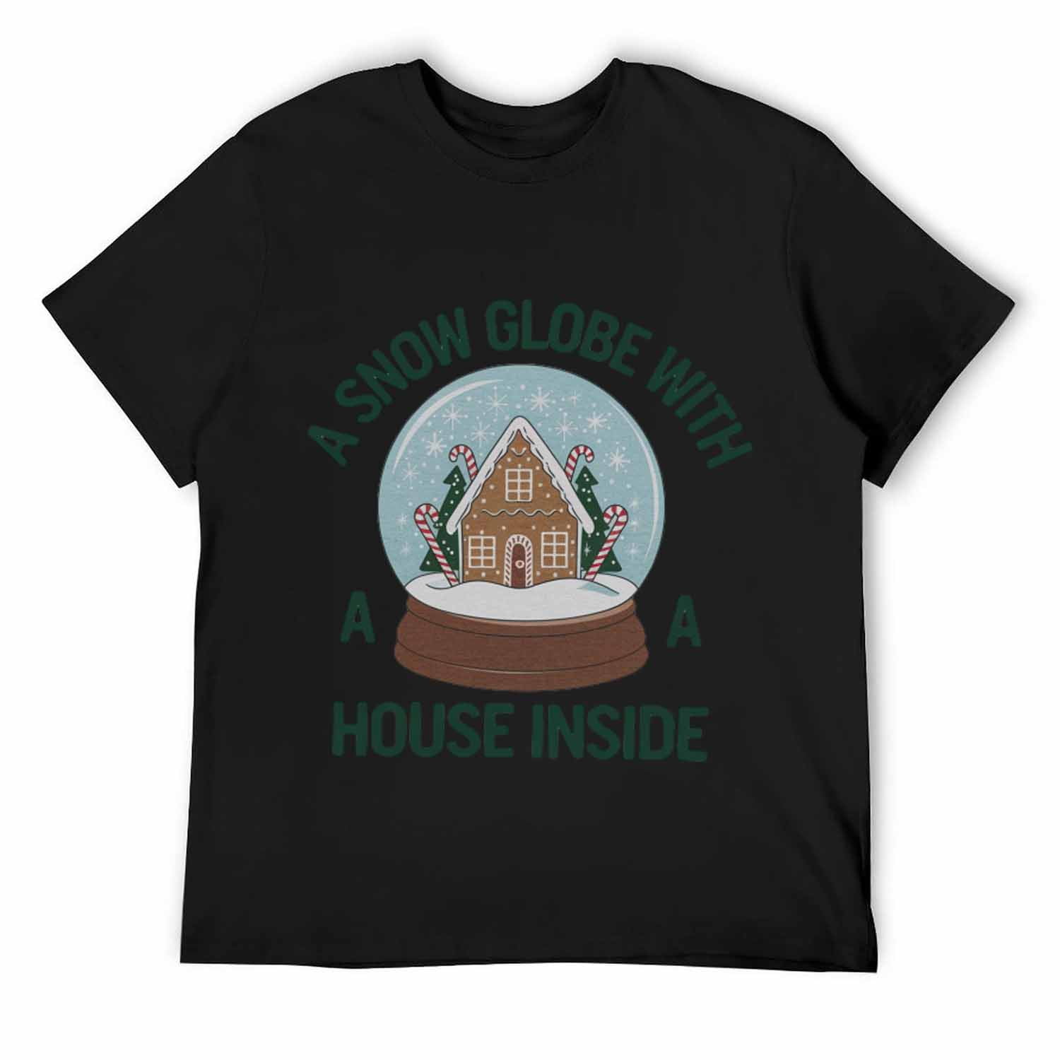 A snow globe with a house inside. Reveal Baby Announcement Party T ...