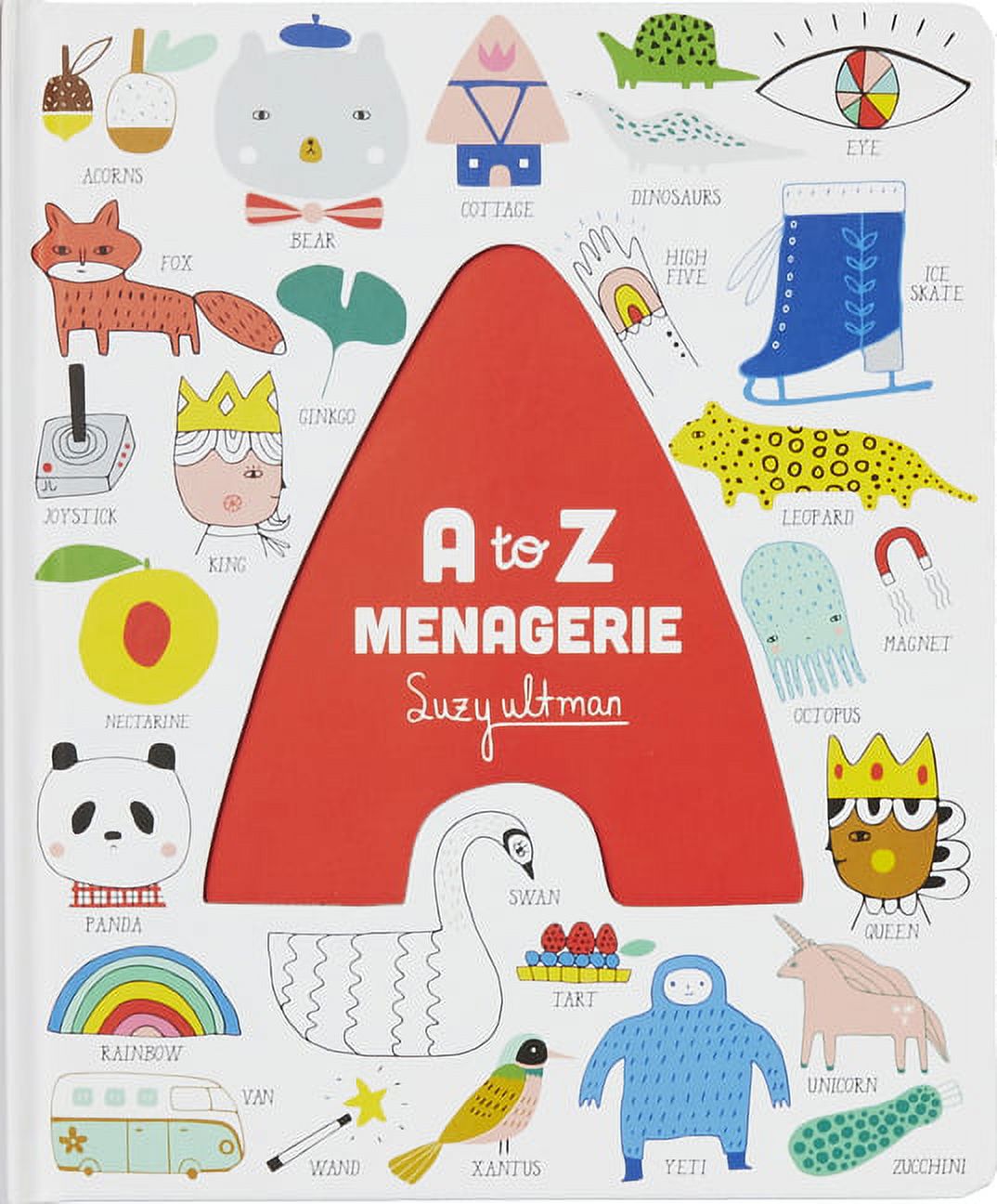 A to Z Menagerie: (Abc Baby Book, Sensory Alphabet Board Book for ...