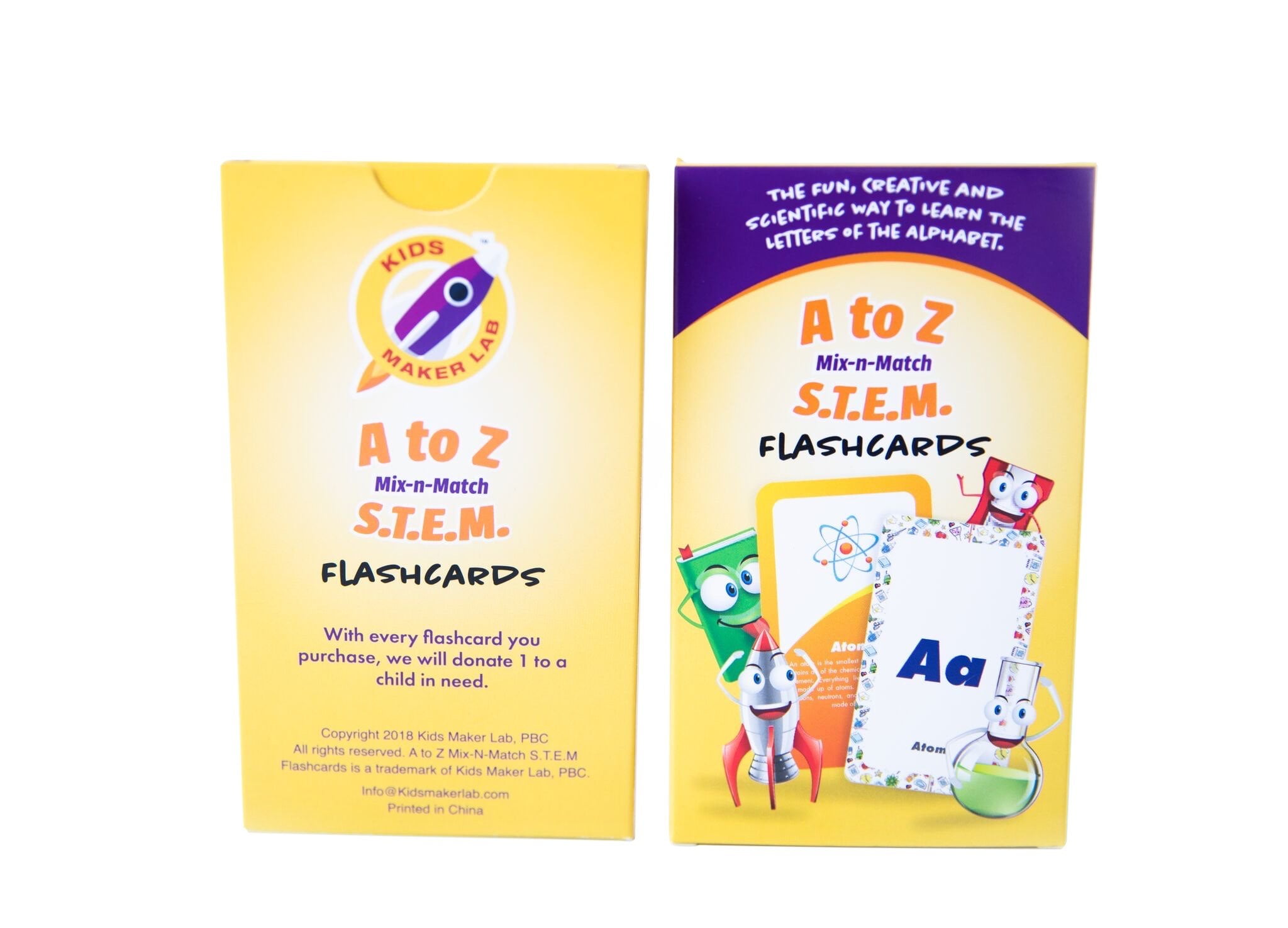 A to Z Science Alphabet Flash Cards - Use these S.T.E.M flashcards to ...