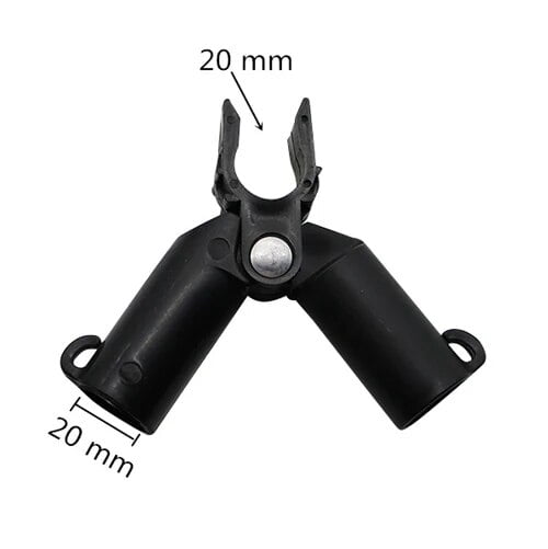 A-type grip Clip Plant support rod fixed socket Adjustable Gardening ...