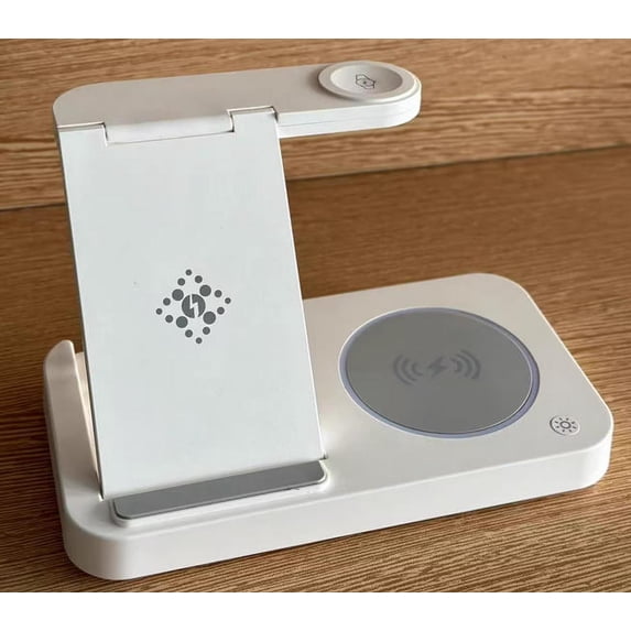 A versatile 3-in-1 charging pad that charges your phone, smart watch ...