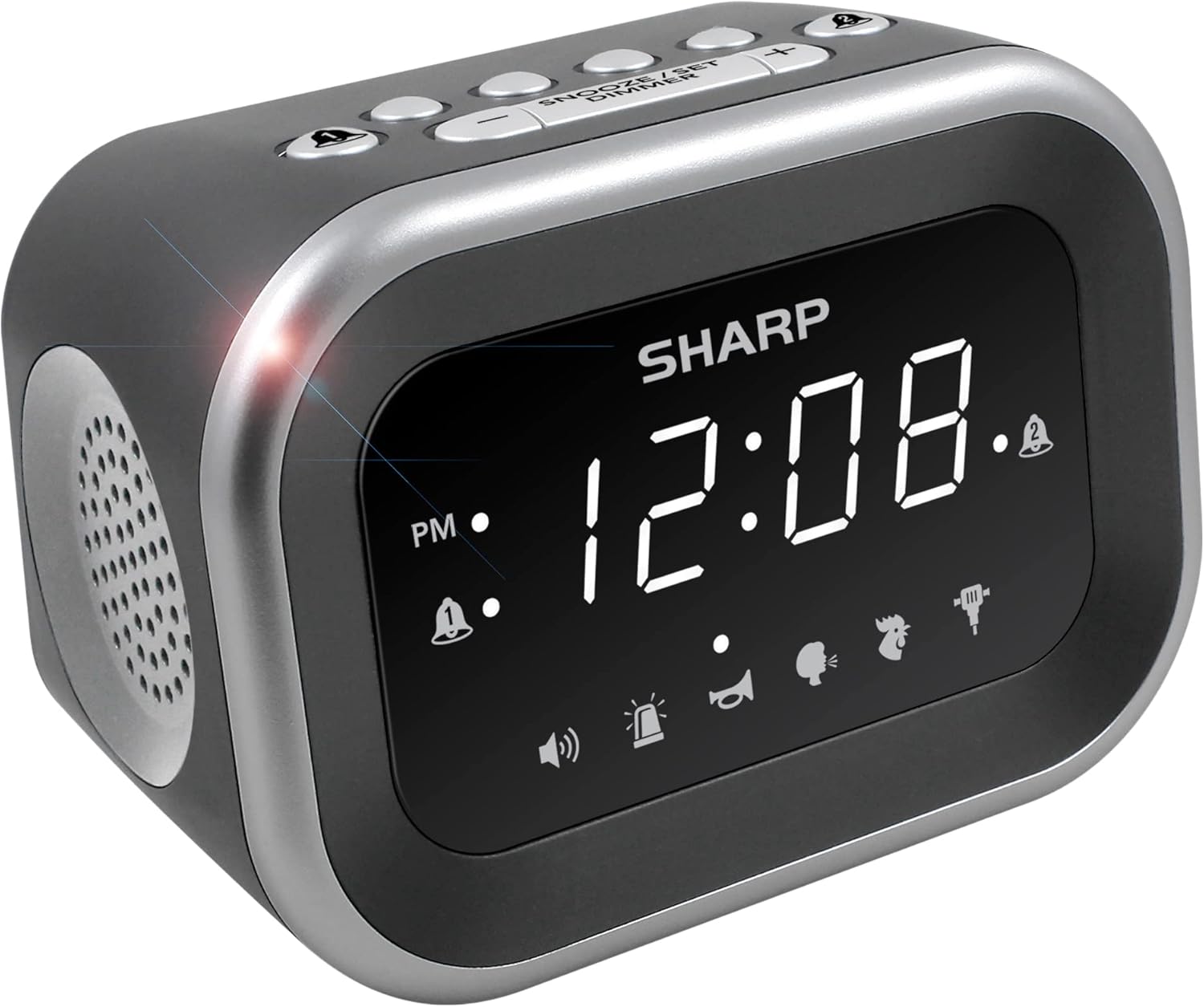 A very loud alarm clock, suitable for those with heavy sleepiness ...