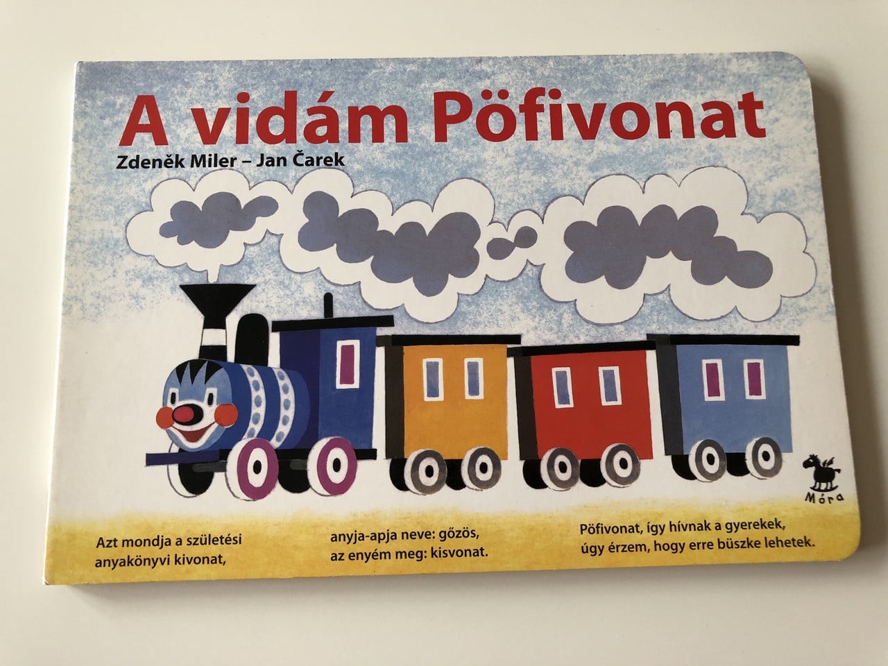 A vidám pöfivonat - Zdeněk Miler and Jan Carek / HUNGARIAN BOARD BOOK ...