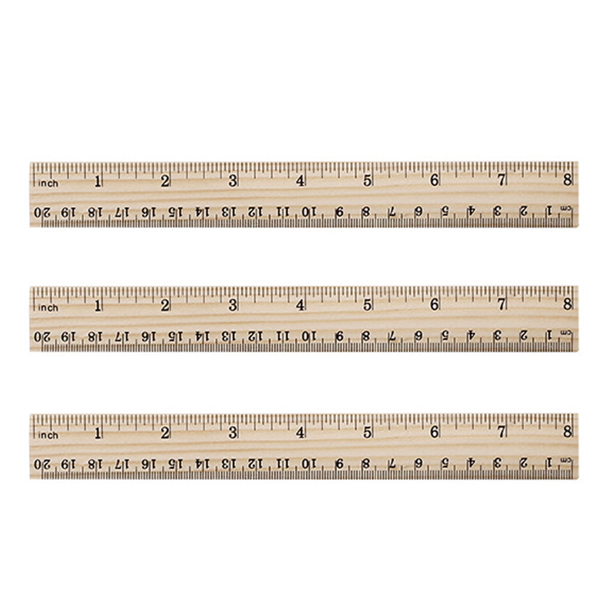 A wooden ruler is suitable for schools, classrooms, homes and offices ...