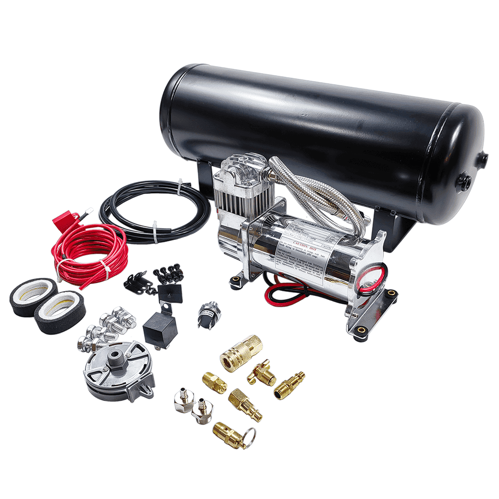 Medium Duty Onboard Air System/Kit 150 PSI Compressor 12V With 2.5 ...
