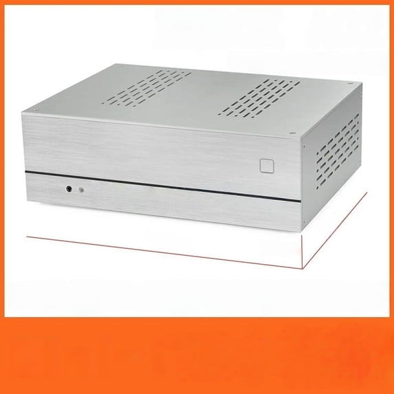 A02 Aluminum Shell Mini Case Mini-ITX Desktop Horizontal Computer Case ...