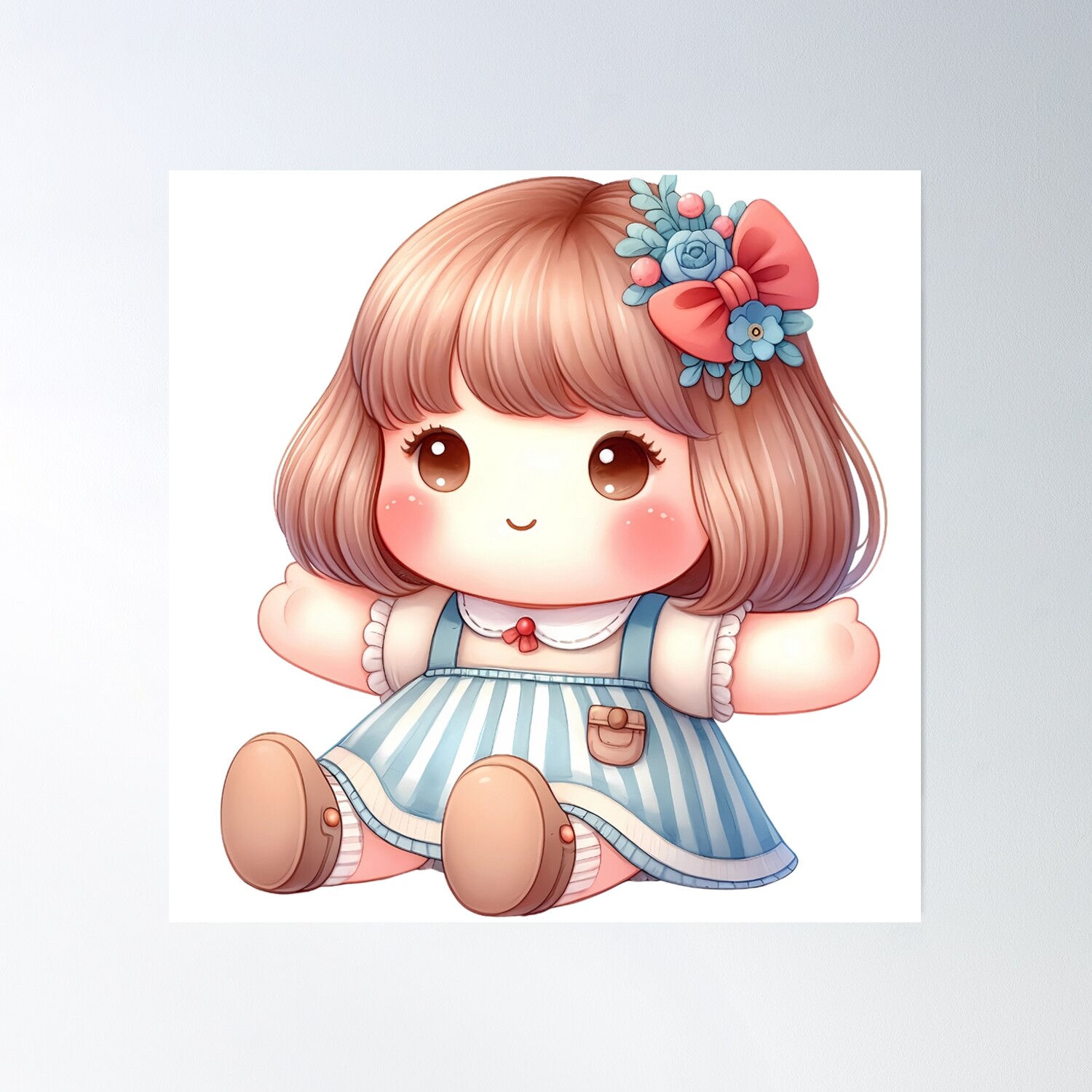A0620 Cozy Playtime Pal – Adorable And Cuddly Art For Kids, Nursery ...