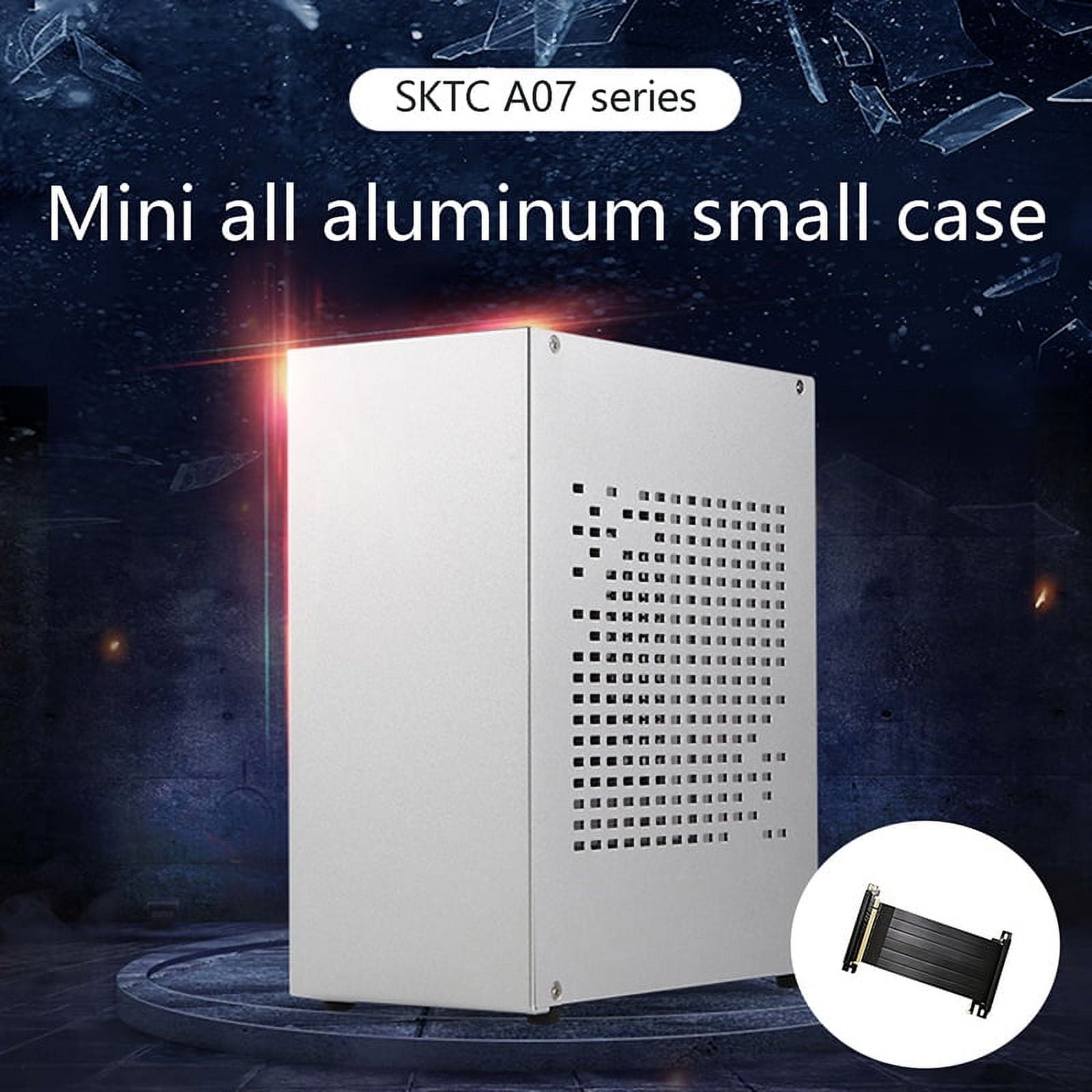 A07 Mini ITX Computer Case Chassis HTPC Case USB3.0 ITX Enclosure with ...