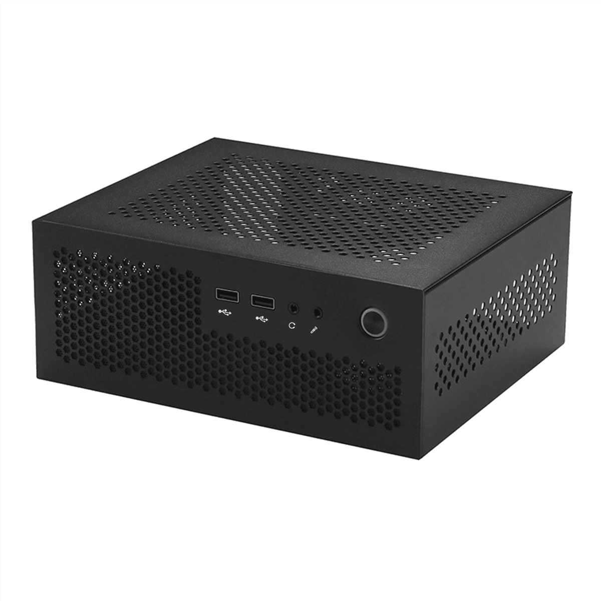 A09 HTPC Computer Case Mini ITX Gaming PC Chassis Desktop USB2.0 Home ...