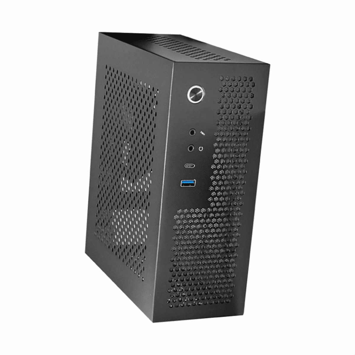 A09 HTPC Computer Case Mini ITX Gaming PC Chassis Silver - Walmart.com