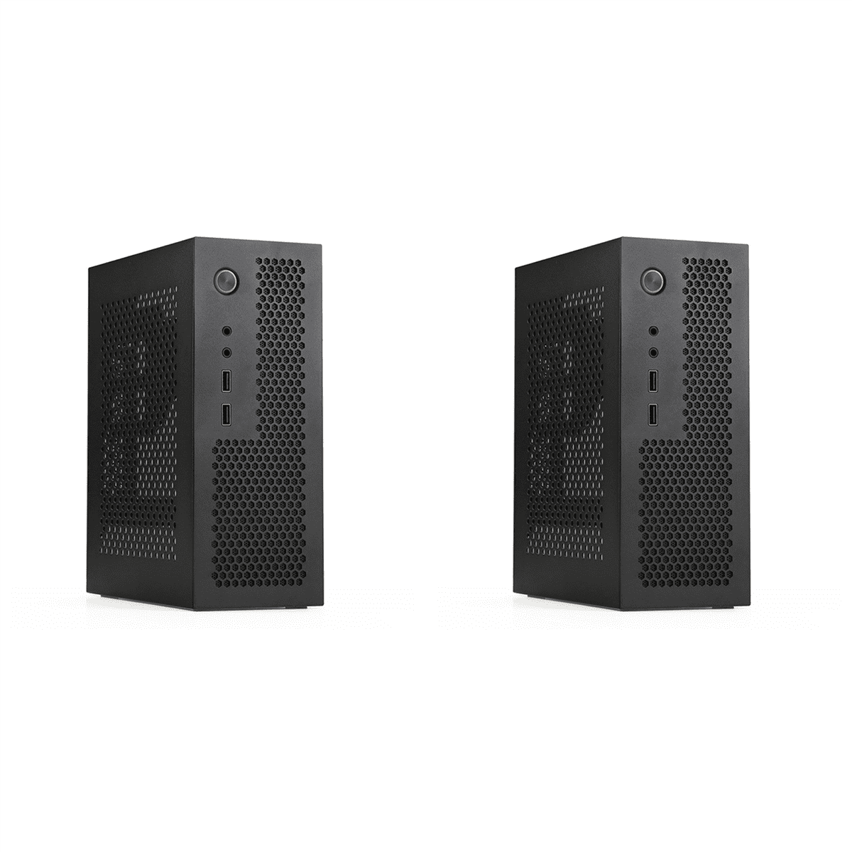 A09 HTPC Computer Case Mini ITX USB2.0 Computer Case Black - Walmart.com