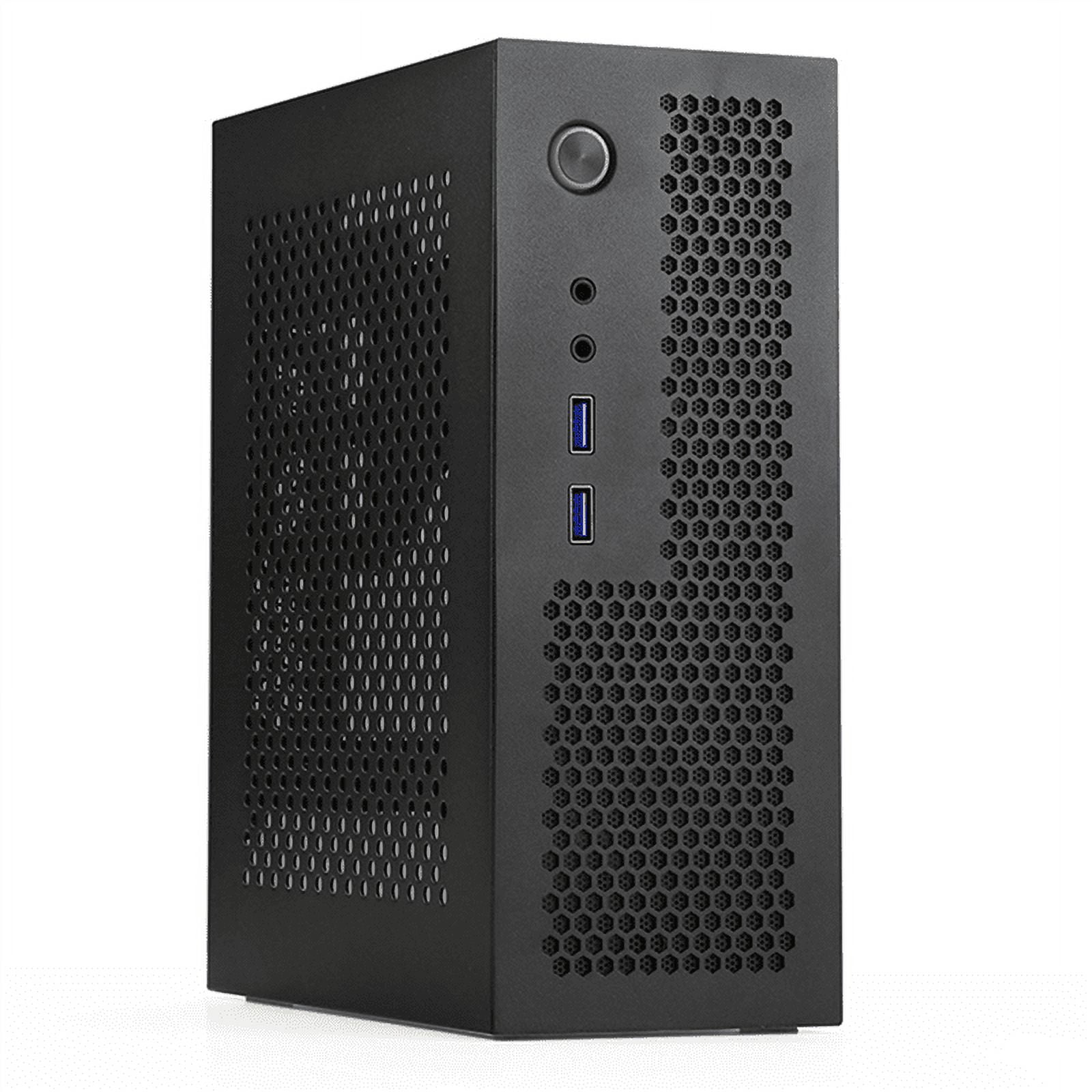 A09 HTPC Computer Case Mini ITX USB3.0 Computer Case Black - Walmart.com