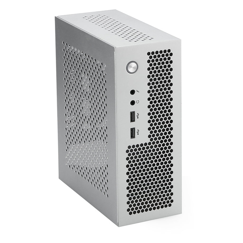 A09 Mini ITX Desktop HTPC Computer Case for ITX Motherboards Small 1U ...