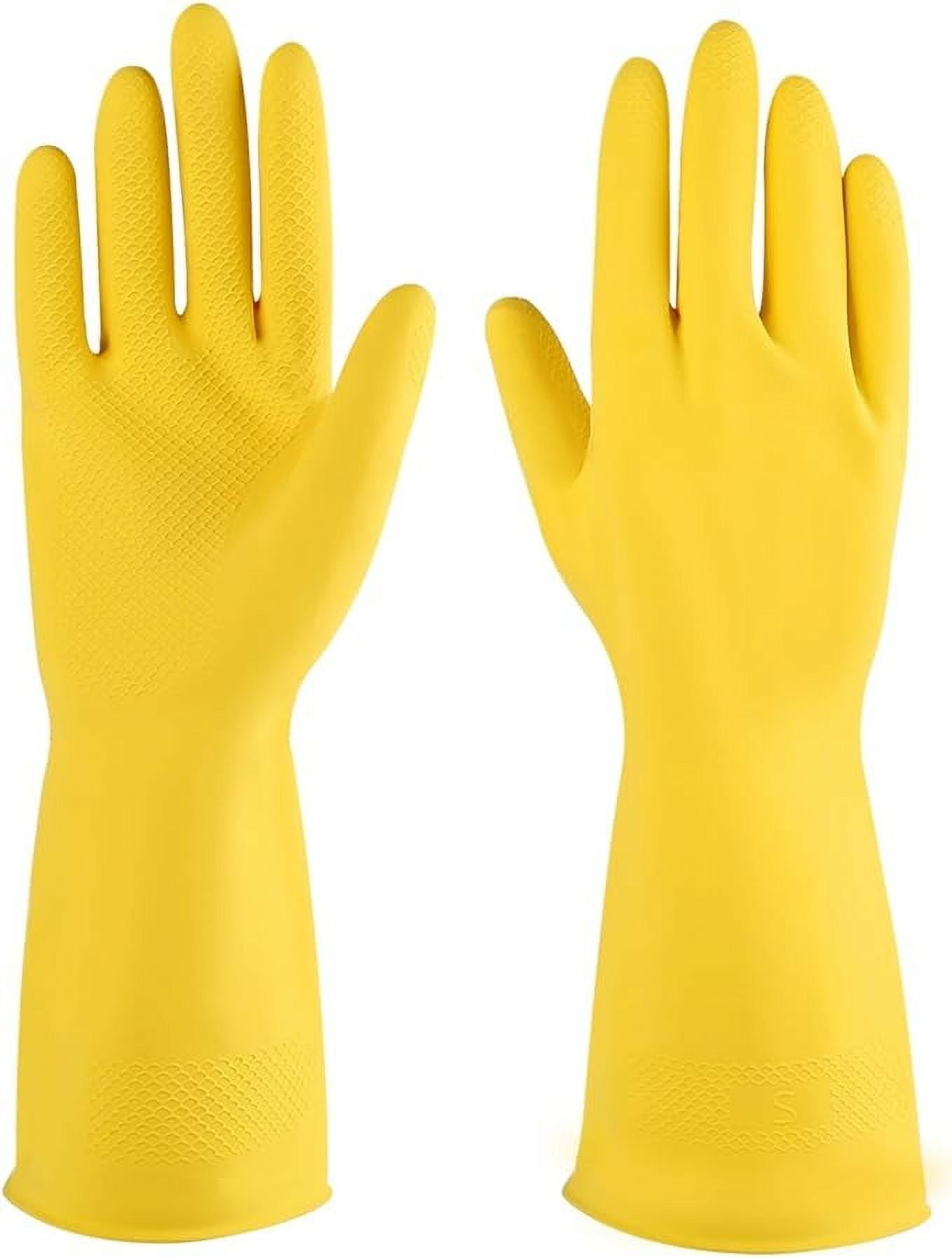 A1 Brand Premium Natural Latex Household Gloves: Durable, Eco-Friendly ...