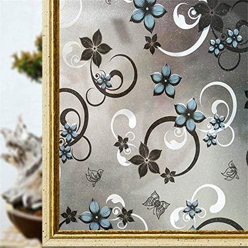A1 Decor 3D Window Glass Film Sticker Privacy Frosted Glass Films ...