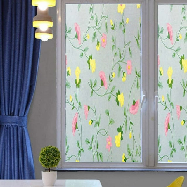 A1 Decor 3D Window Glass Film Sticker Privacy Frosted Glass Films ...